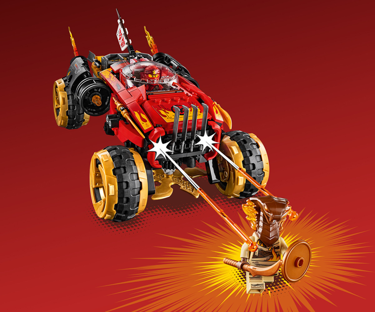 LEGO® NINJAGO™ 70675 - Katana 4x4 | КОМСЕД