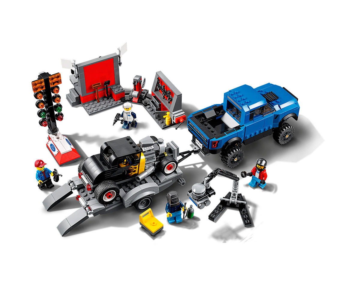 LEGO® Speed Champions 75875 - Ford F-150 Raptor & Ford Model A Hot Rod ...