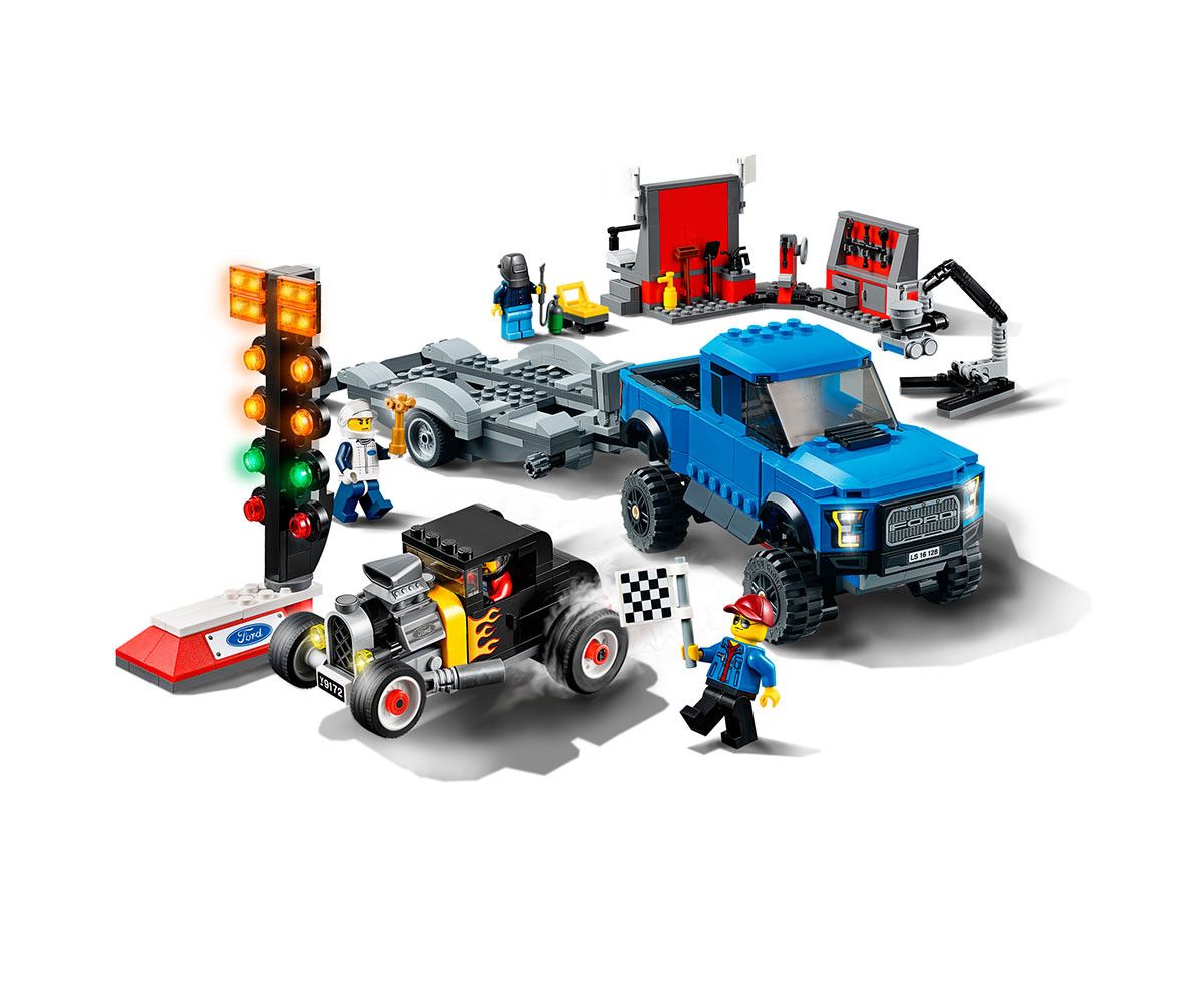 LEGO® Speed Champions 75875 - Ford F-150 Raptor & Ford Model A Hot Rod ...