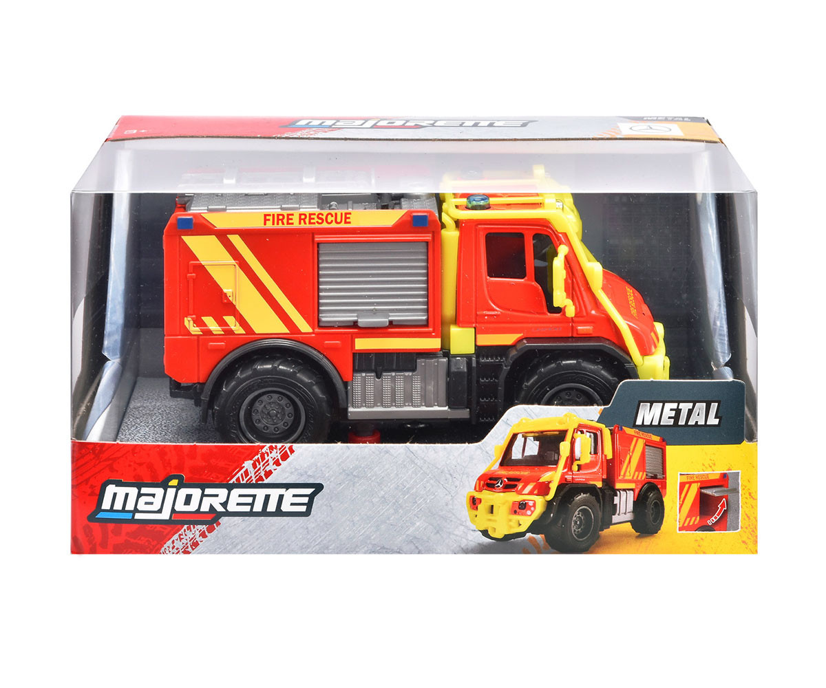 Детска играчка Majorette - Пожарна Unimog U530 | КОМСЕД